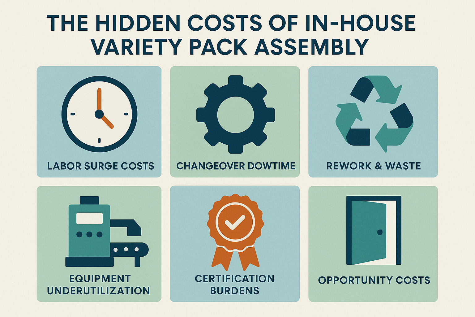 The Hidden Costs of In-House MultiPack Assembly (And When to Outsource)