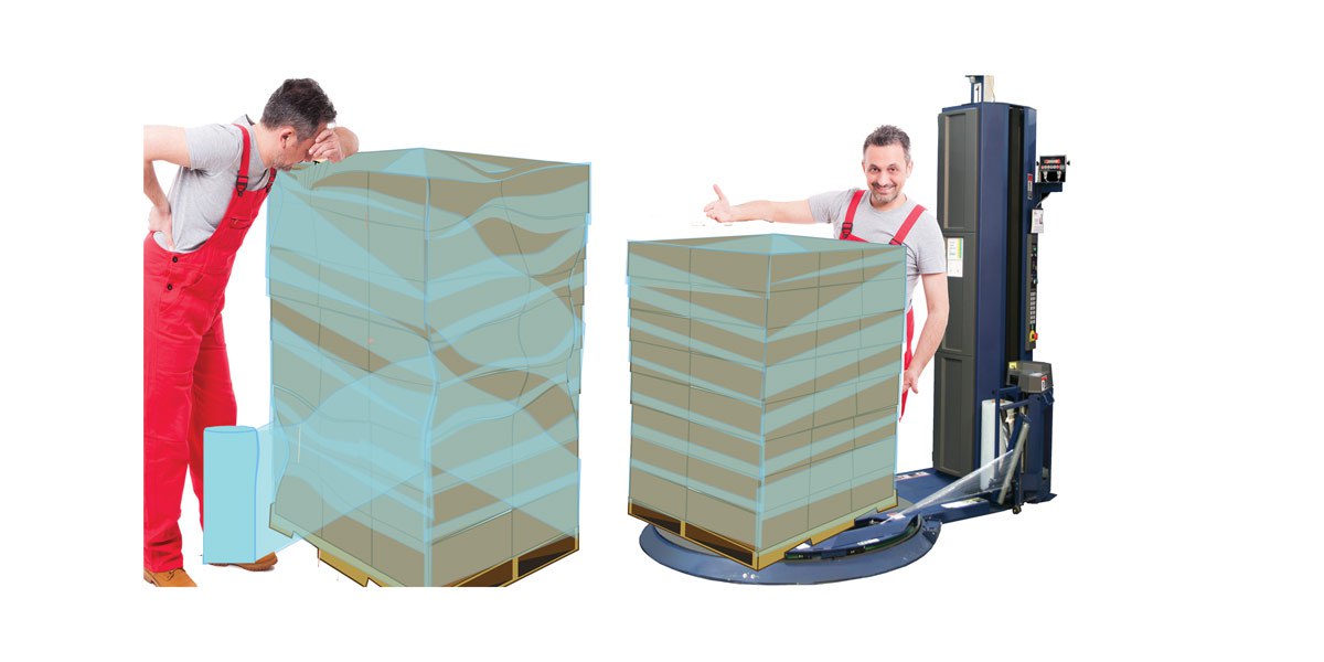 Why Hand-Wrapping Pallets is Losing You Money